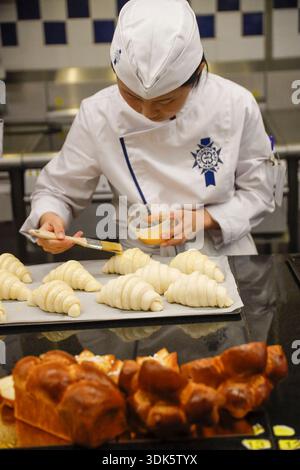 Students train in culinary and hospitality professions at the Institut ...