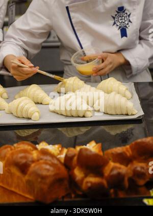 Students train in culinary and hospitality professions at the Institut ...