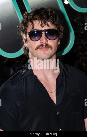 Benson Boone, attends the Warner Music Group Grammy Awards Party in Los ...