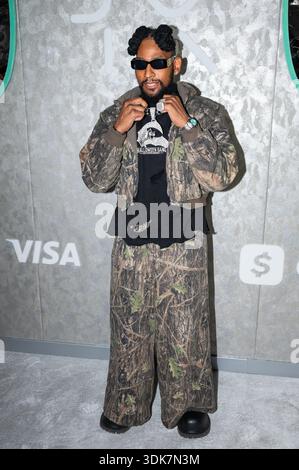 Stallionaires Pooch attends the Warner Music Group Pre-Grammy awards ...