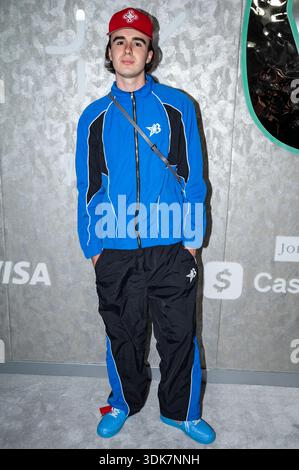 Johnnie Hartman, attends the Warner Music Group Grammy Awards Party in ...