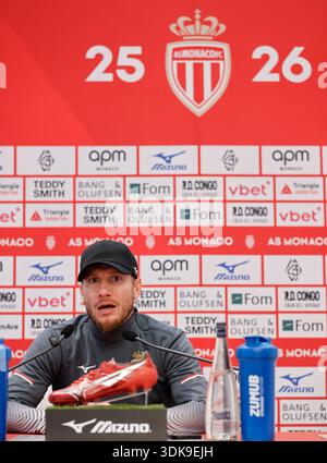 La Turbie, France - January 30, 2026: AS Monaco - Stade Rennais FC ...