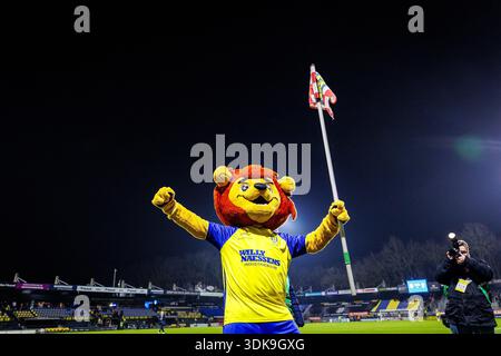 WAALWIJK , 30-01-2026 , Mandemakers Stadion , Season 2025 / 2026 ...