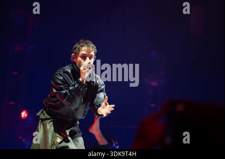 Singer Christian Senra known for Sen Senra during a performance at the ...