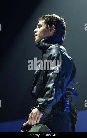 Singer Christian Senra known for Sen Senra during a performance at the ...