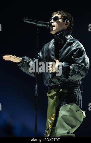 Singer Christian Senra known for Sen Senra during a performance at the ...