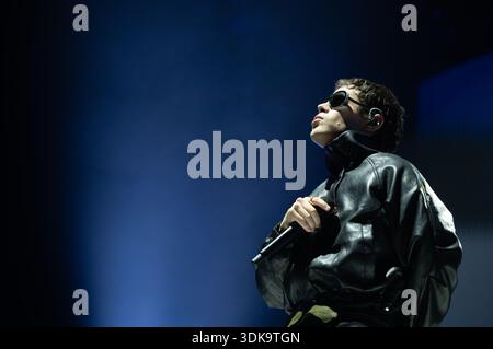 Singer Christian Senra known for Sen Senra during a performance at the ...