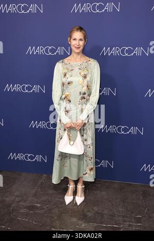Kelly Rutherford attends the Marc Cain fashion show during Berlin ...