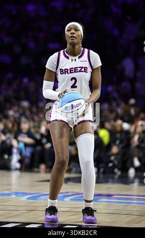 January 30, 2026; Philadelphia, Pennsylvania, USA; Phantom guard Kelsey ...