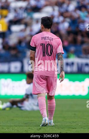 Lima, Peru - January 24: Lionel Messi of Inter Miami during the Noche ...