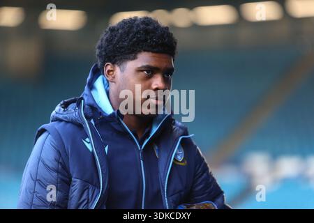 Jaden Heskey of Sheffield Wednesday arrives ahead of the Sky Bet ...
