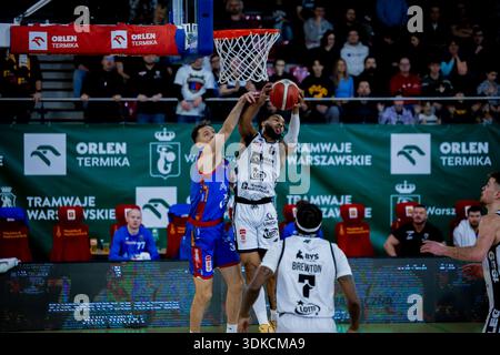 Warsaw, Poland. 31st Jan 2026. Polish Basketball League match between ...