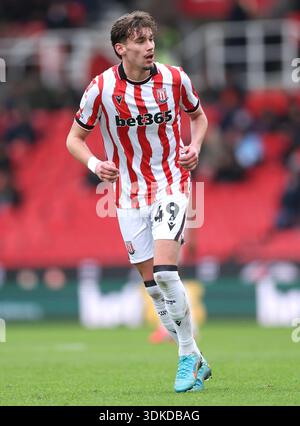 Milan Smit of Stoke City during the Sky Bet Championship match Stoke ...