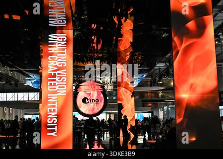 Milan, Italy MIDO 2025 institutional inauguration and event spaces ...