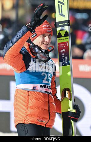 30 January 2026, Hesse, Willingen: Nordic skiing / Ski jumping: World ...