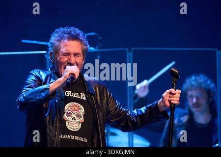 Bilbao. Spain. 20260131, Miguel Rios performs on stage as part of 'El ...
