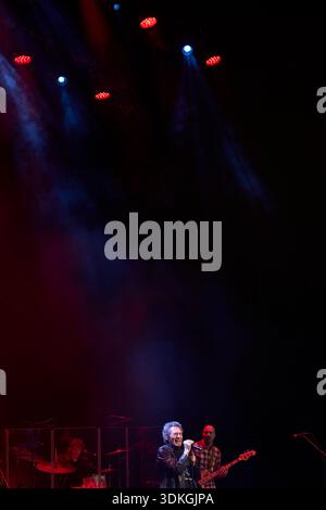 Bilbao. Spain. 20260131, Miguel Rios performs on stage as part of 'El ...