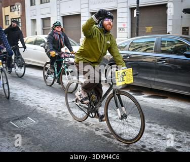 A memorial unity ride in memory of Alex Pretti, a fellow cyclist who ...