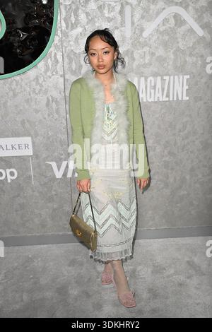 Griff attends the Warner Music Group Pre-Grammy awards party on January ...