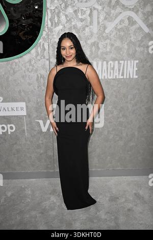 Lala attends the Warner Music Group Pre-Grammy awards party on January ...
