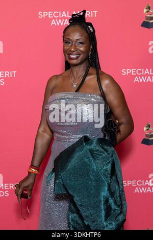 Millicent Kuti attends the arrivals of the Recording Academy’s Special ...