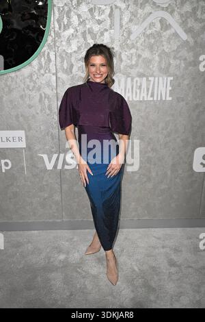 Madison Brodsky attends the Warner Music Group Pre-Grammy awards party ...