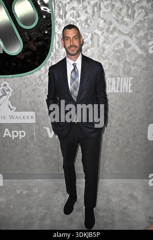 Aaron Bay-Schuack attends the Warner Music Group Pre-Grammy awards ...
