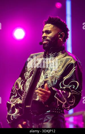 London, United Kingdom. 31st January 2026. Jason Derulo performs live ...