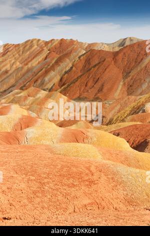 Zhangye National Geopark in Gansu Province, China Stock Photo - Alamy