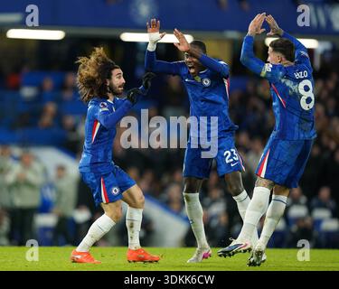 Marc Cucurella of Chelsea during the Chelsea v West Ham United Premier ...