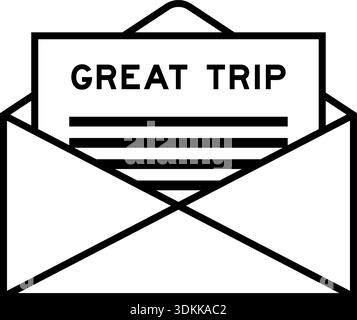 Envelope and letter sign with word amazing as the headline Stock Vector ...