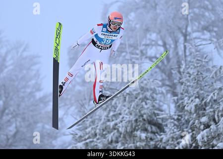 31 January 2026, Hesse, Willingen: Nordic skiing / Ski jumping: World ...