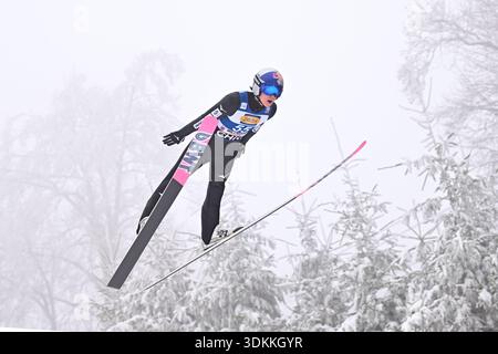 01 February 2026, Hesse, Willingen: Nordic skiing / Ski jumping: World ...