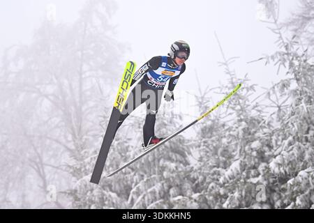 01 February 2026, Hesse, Willingen: Nordic skiing / Ski jumping: World ...