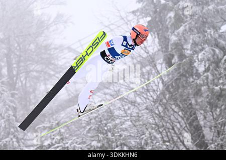01 February 2026, Hesse, Willingen: Nordic skiing / Ski jumping: World ...