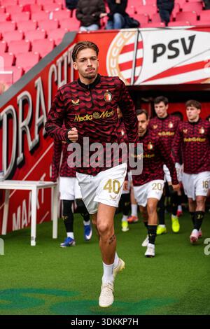 Eindhoven - Luciano Valente of Feyenoord during the twenty first ...