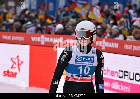 01 February 2026, Hesse, Willingen: Nordic skiing / Ski jumping: World ...