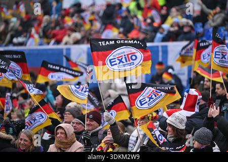 01 February 2026, Hesse, Willingen: Nordic skiing / Ski jumping: World ...