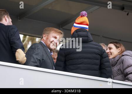 HULST - King Willem-Alexander before the Cyclocross World Championships ...