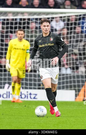 Eindhoven - Thijs Kraaijeveld of Feyenoord during the twenty first ...