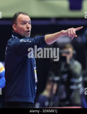 HERNING, DENMARK - FEBRUARY 1: Croatia Headcoach Dagur Sigurdsson ...
