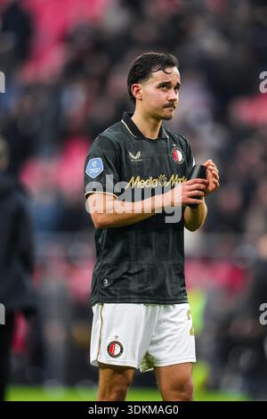 Eindhoven - Mats Deijl of Feyenoord during the twenty first competition ...