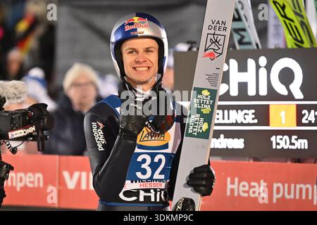 01 February 2026, Hesse, Willingen: Nordic skiing / Ski jumping: World ...