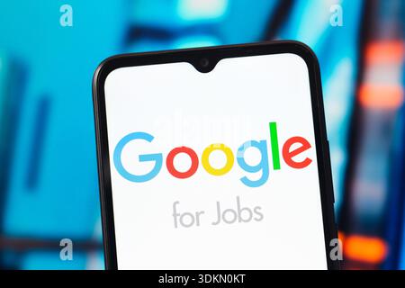 Canada. 1st Feb, 2026. In this photo illustration, the Indeed logo is ...