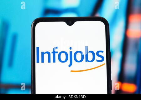 Canada. 1st Feb, 2026. In this photo illustration, the Indeed logo is ...