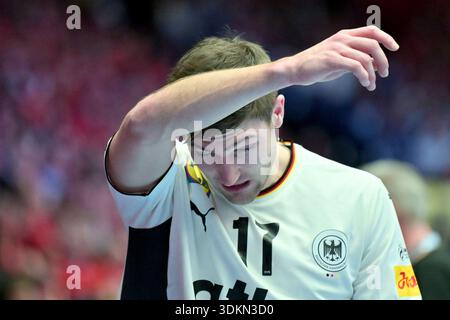 01 February 2026, Denmark, Herning: Handball, European Championship ...