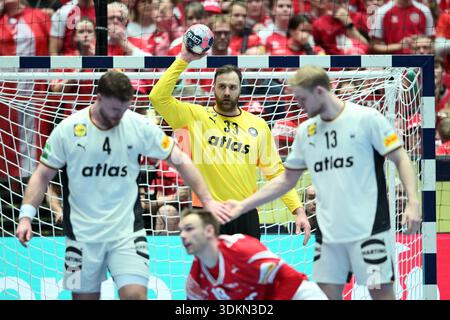 01 February 2026, Denmark, Herning: Handball, European Championship ...