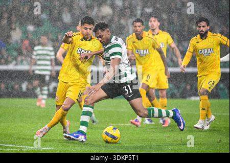 Lisbon, Portugal. 1 February 2026. Luis Suarez forward of Sporting CP ...