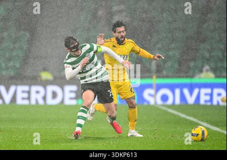 Lisbon, Portugal. 1 February 2026. Eduardo Quaresma defender of ...