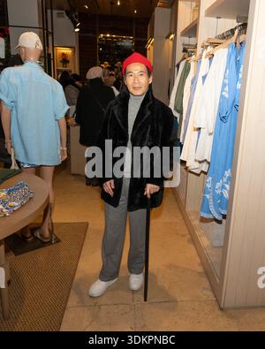 Marcus Teo attends the Blue Jacket Fashion Show first annual Blue Ball ...